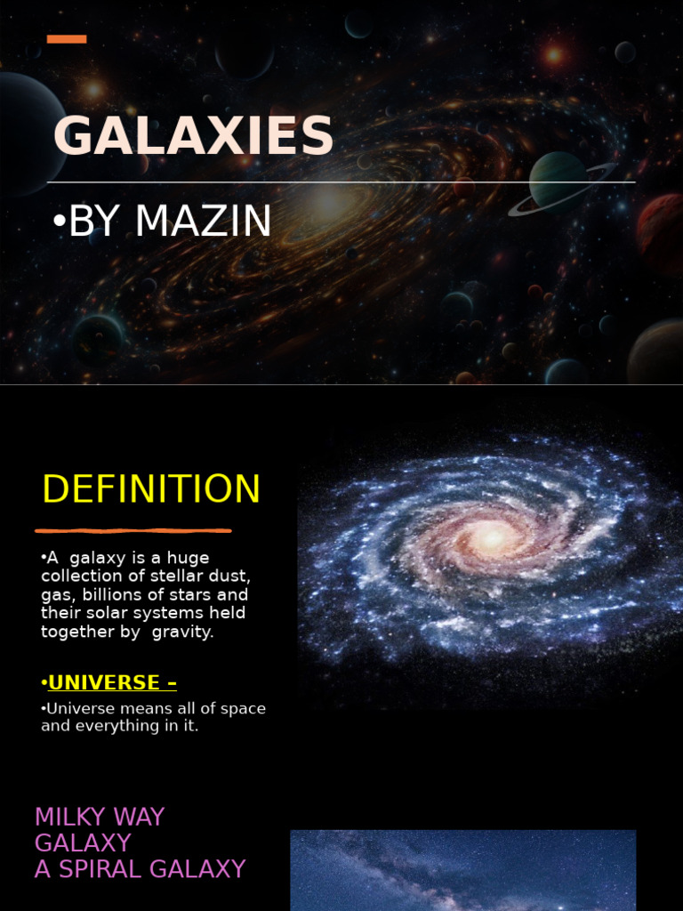 Understanding Galaxies and the Milky Way | PDF
