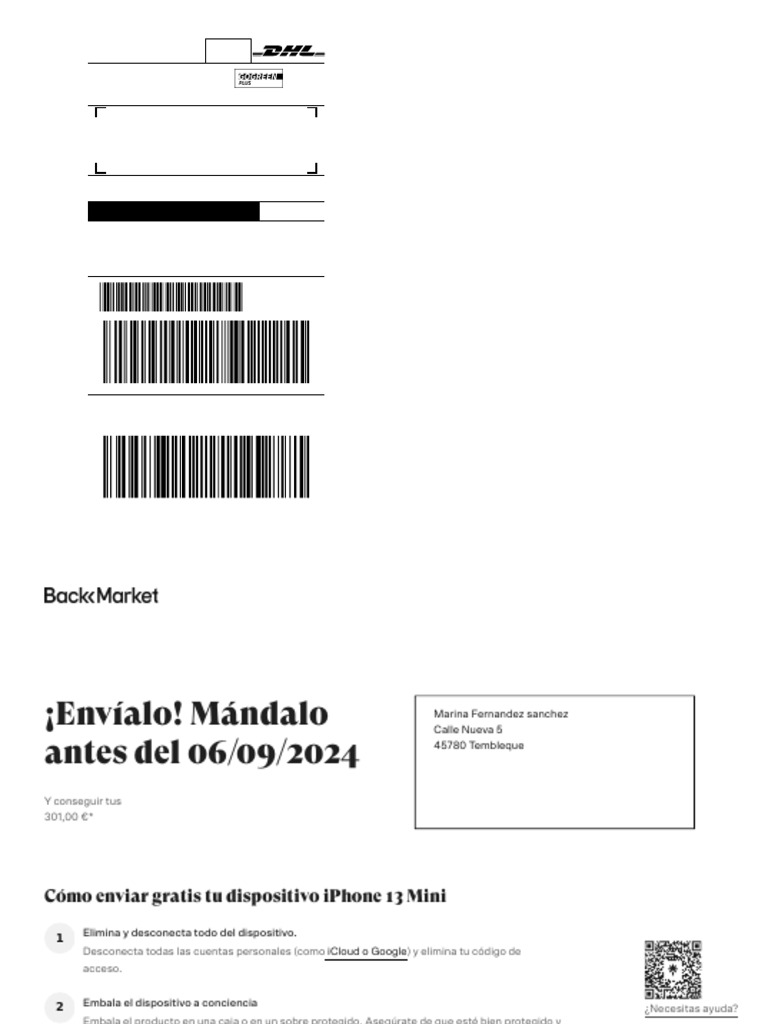 Etiqueta Envã o | PDF | Yo telefono | Software móvil