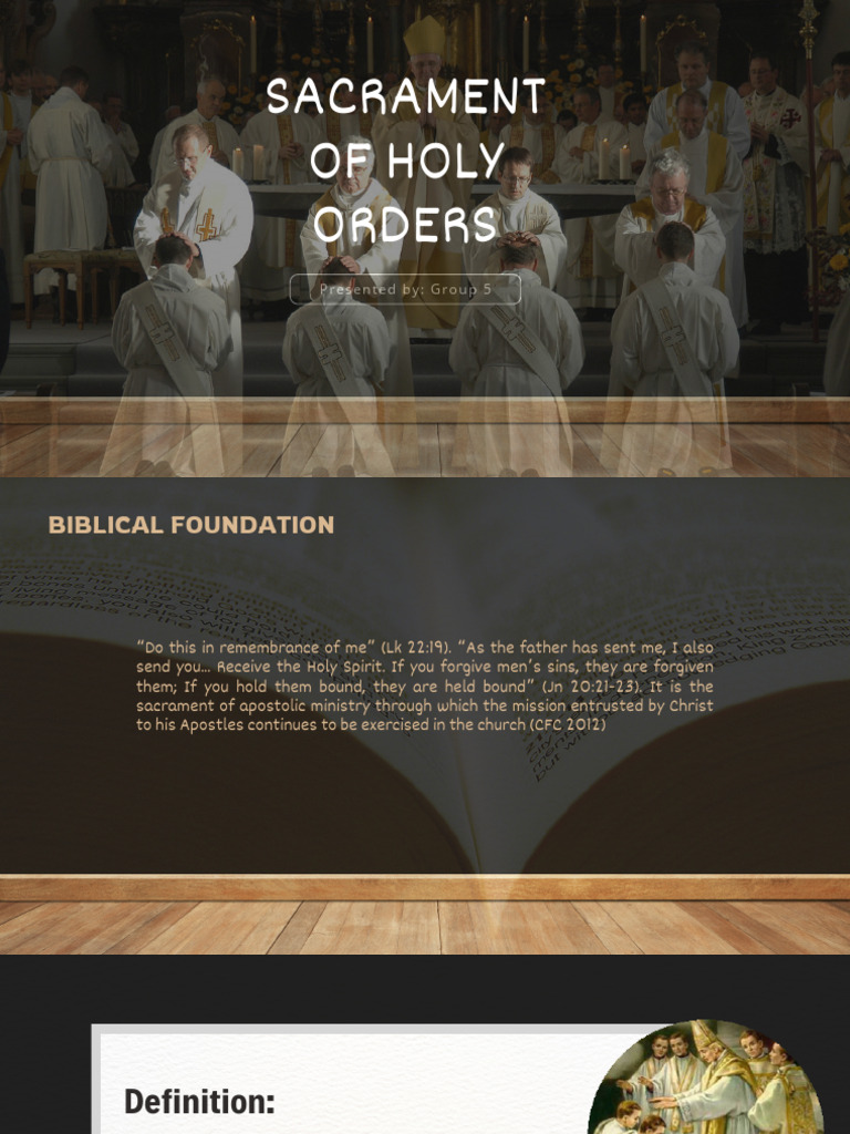 Holy Orders | PDF