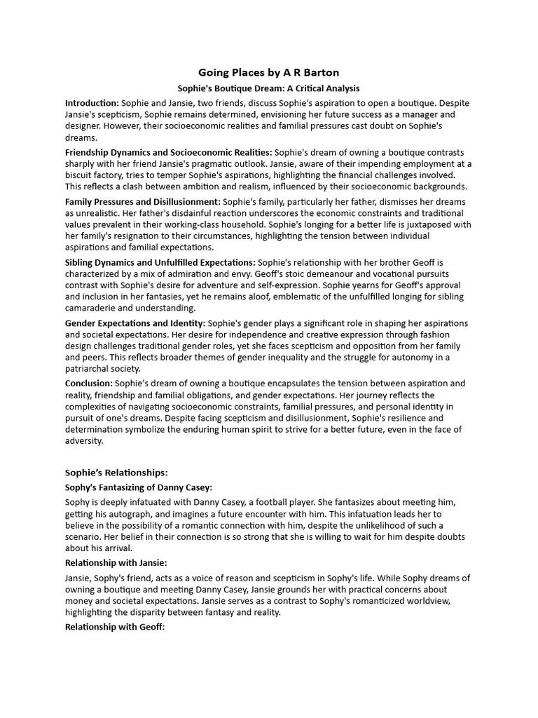 7. Going Places by a R Barton | PDF | Social Psychology