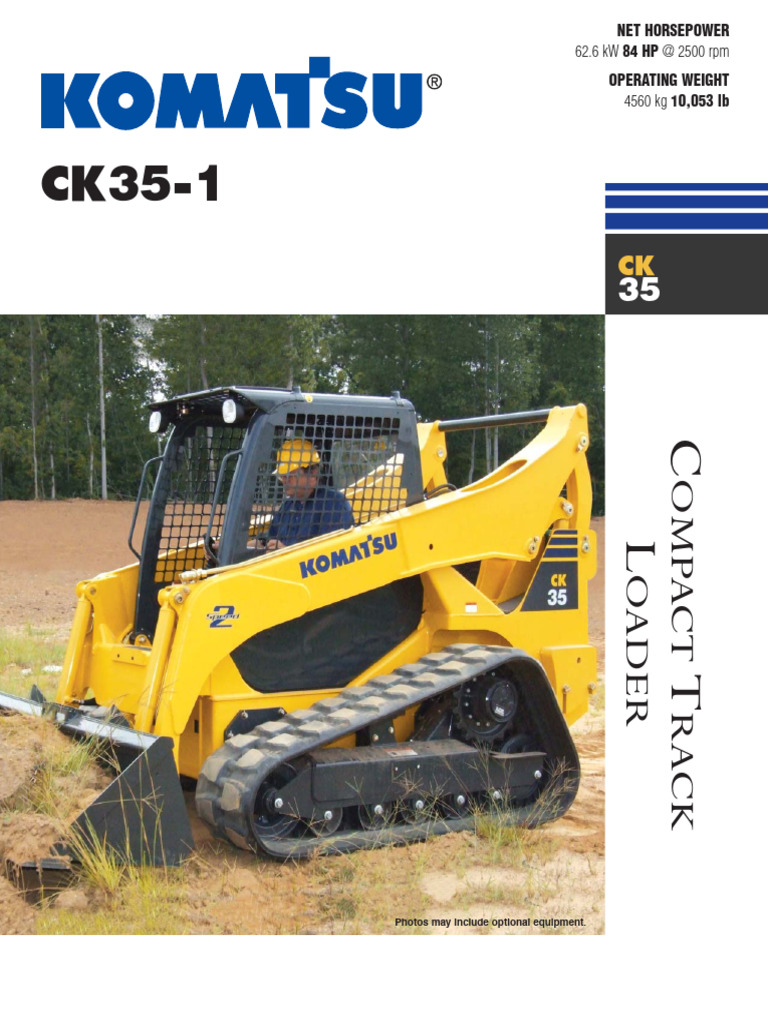 Komatsu Ck35 | PDF | Loader (Equipment) | Throttle
