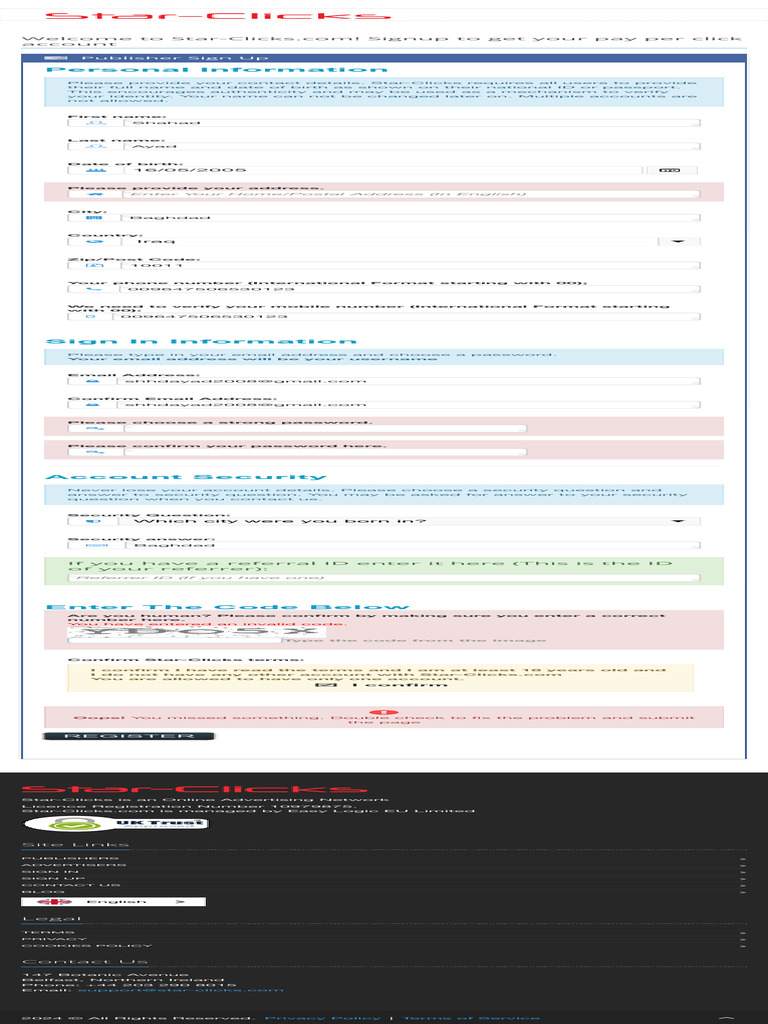 Sign Up Publisher | PDF | Password | Access Control