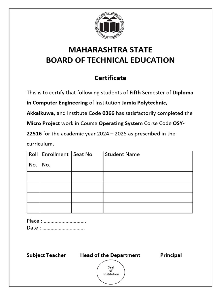 Certificate-OSY - Common | PDF