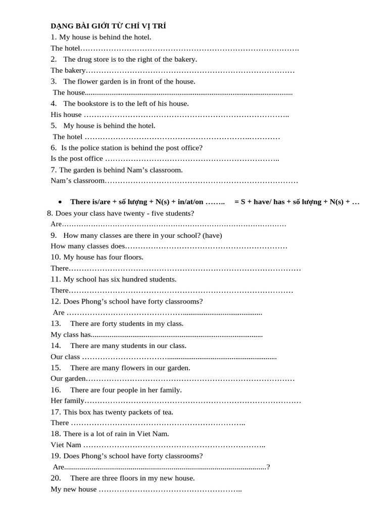 BTVN Ngày 7.8 | PDF