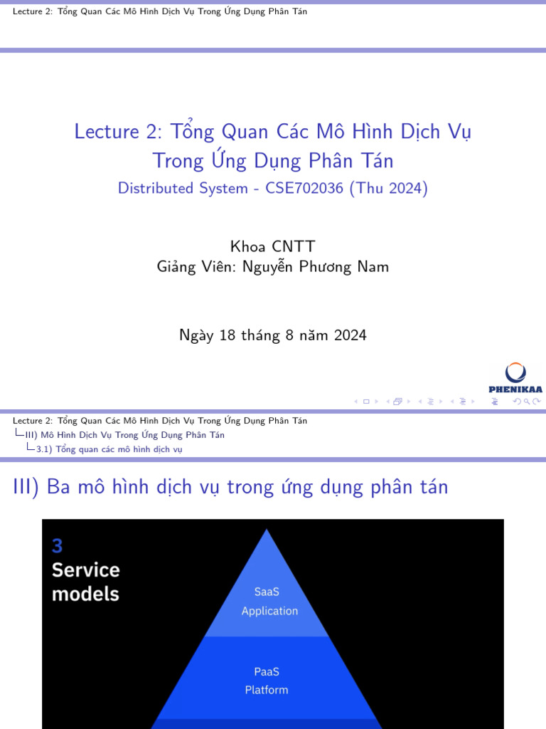 Phenikaa DistributedSystem Y24 Slides Lec2 | PDF