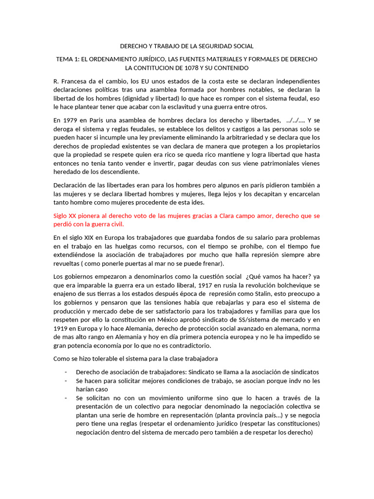 Tema 1 SS | PDF | Business | Derechos humanos
