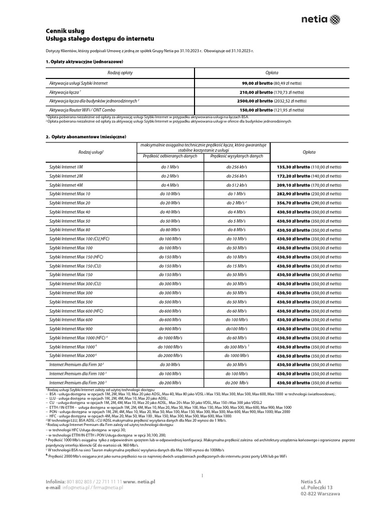 cennik_szybki_internet | PDF