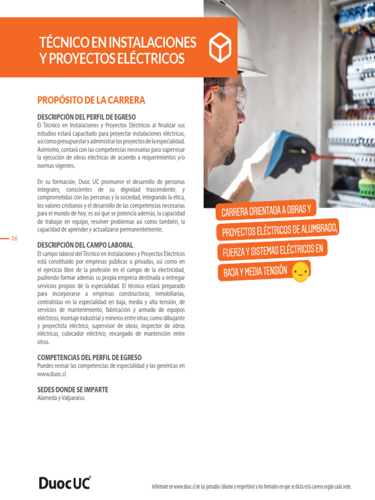 Tec en Instalaciones y Proyec | PDF