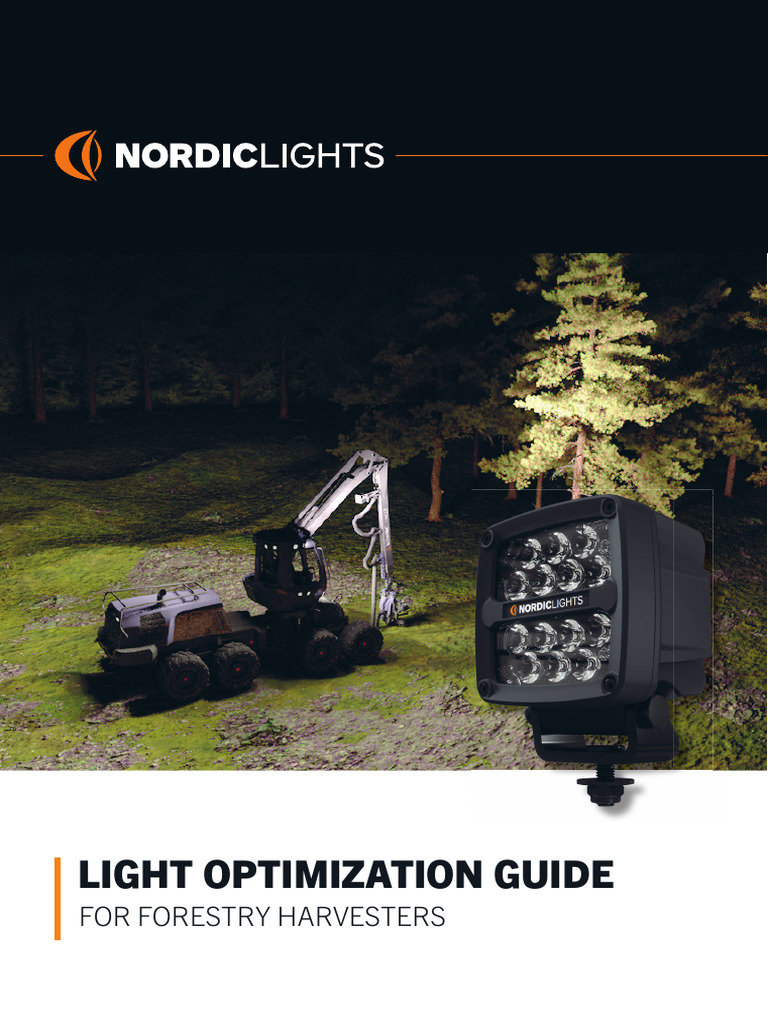 Nordic Lights Forestry Harvester Light Optimization Guide 1 | PDF ...