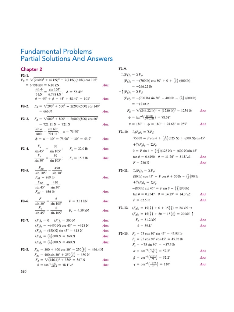 Fundamental Answers | PDF