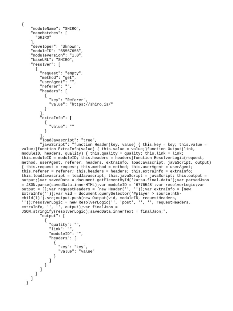 Shiro Resolver | PDF