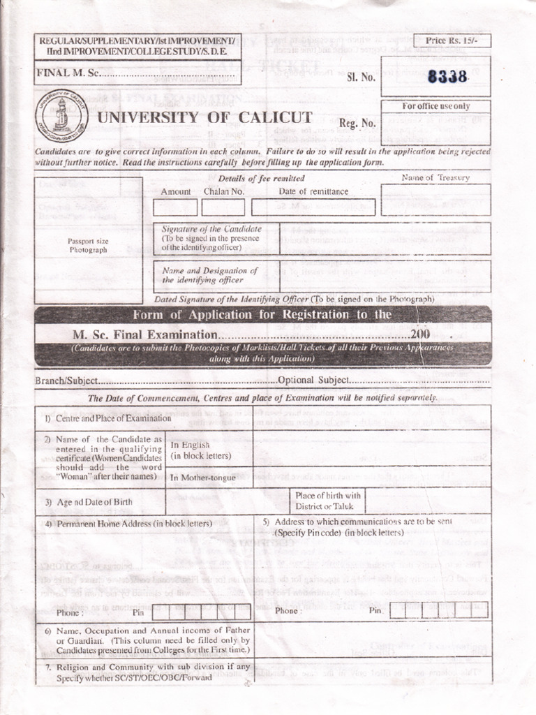 Final Msc Exam Appli 3105 | PDF