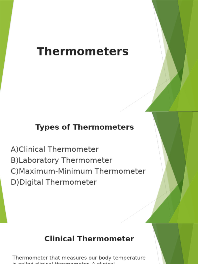 Thermometer | PDF | Science & Mathematics | Computers