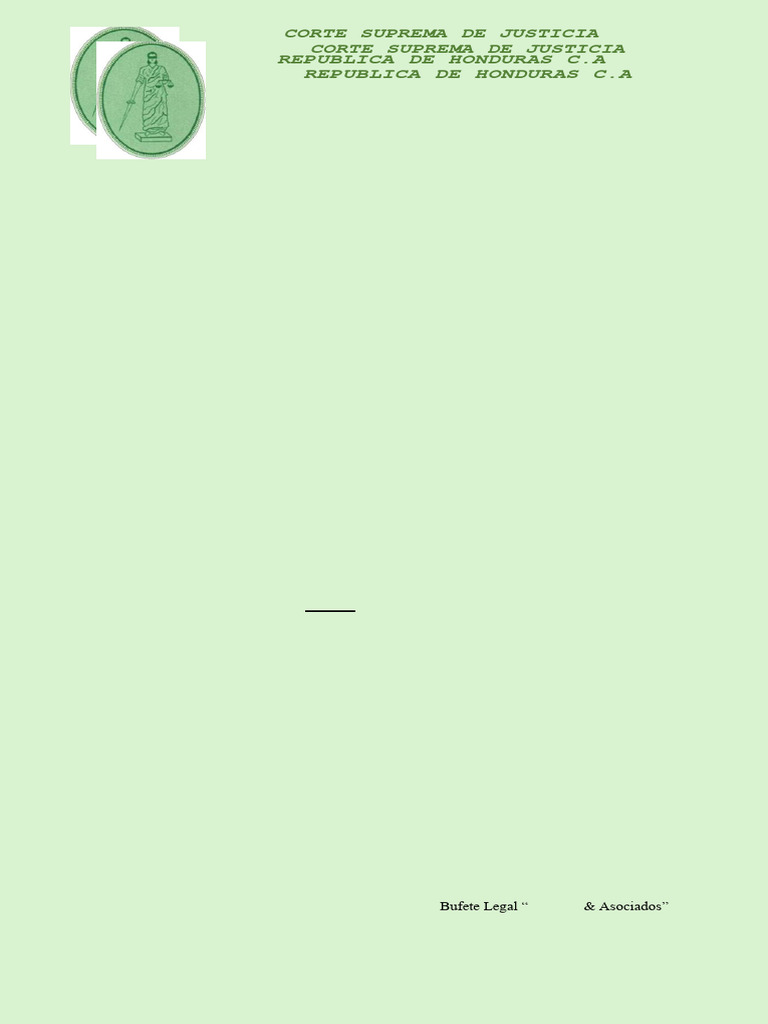 Poder General para Pleitos L L.en La Contestacion de La Demanda Laboral ...