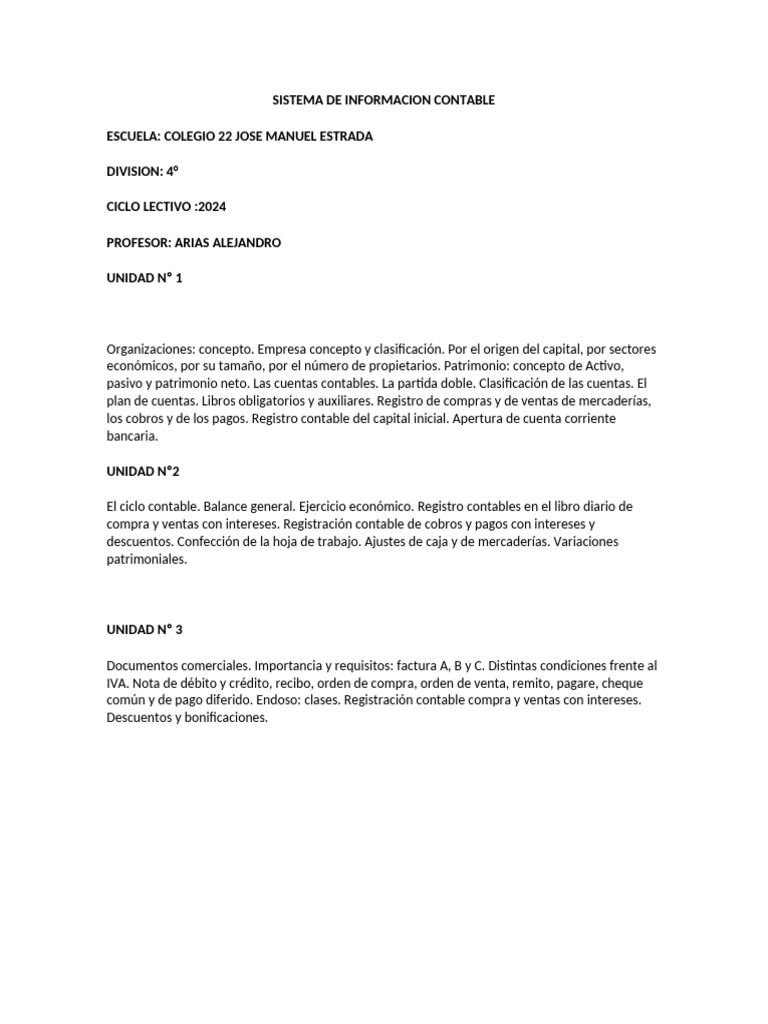 Sic 1 | PDF | Contabilidad | Hoja de balance