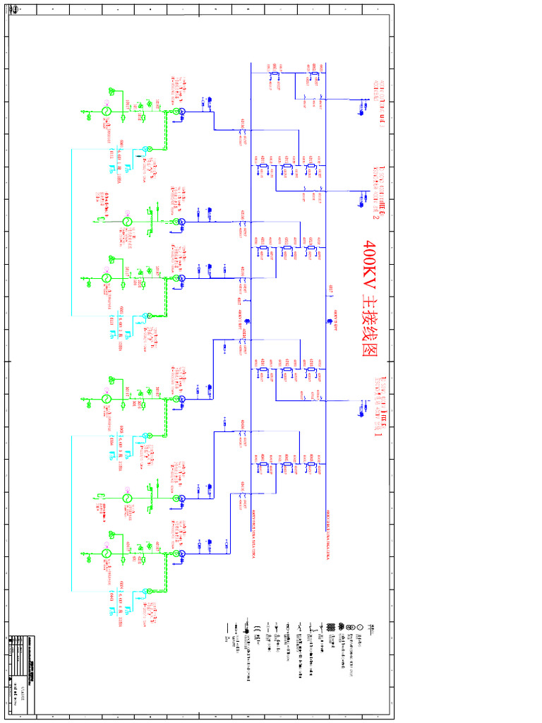 400KV and 6.6KV Diagram - Simplified | PDF