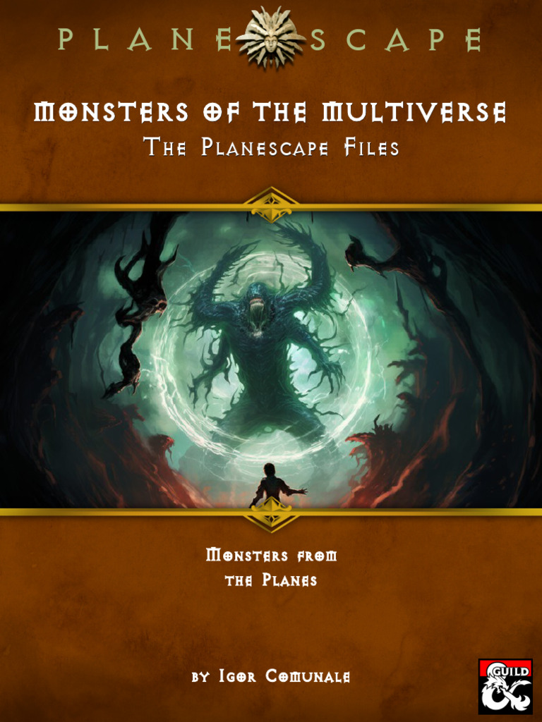 380288-Monsters of the Multiverse - The Planescape Files 1.1 | PDF ...
