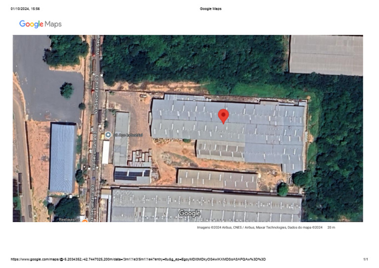 Google Maps - SÓ AÇO INDUSTRIAL LTDA | PDF