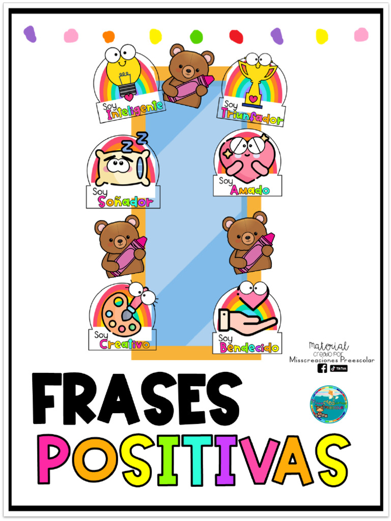 FRASES POSITIVAS PARA ESPEJO | PDF