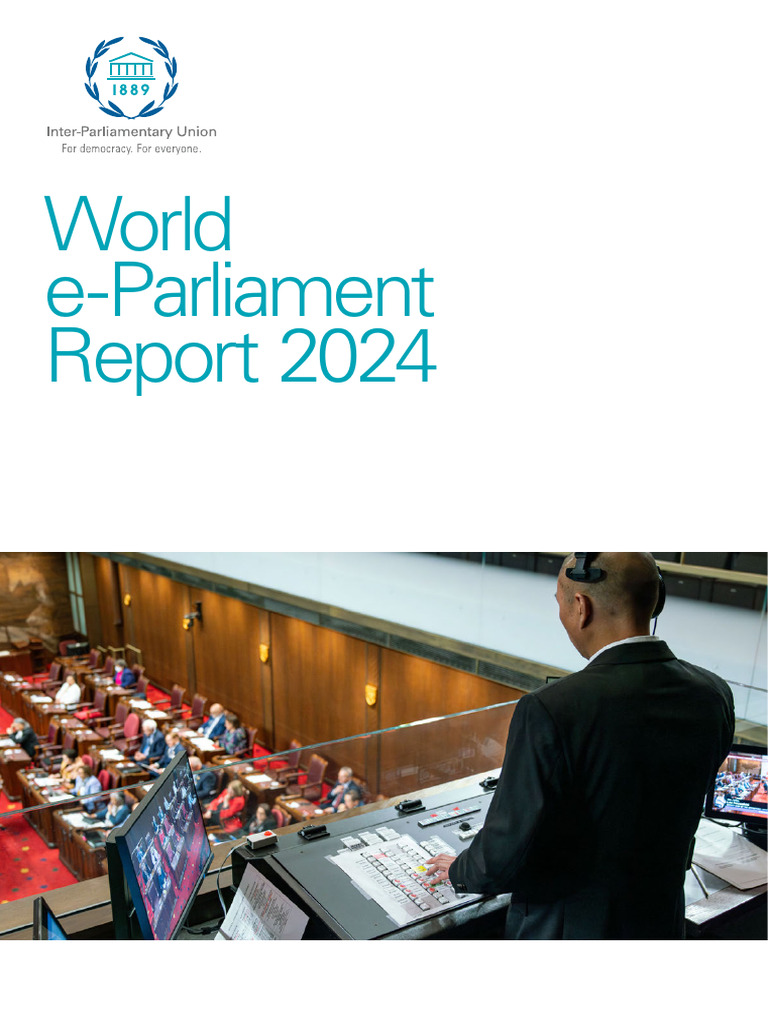 IPU World Eparliament 2024 EN-Proof4 PDF | PDF | Governance | Computer Security