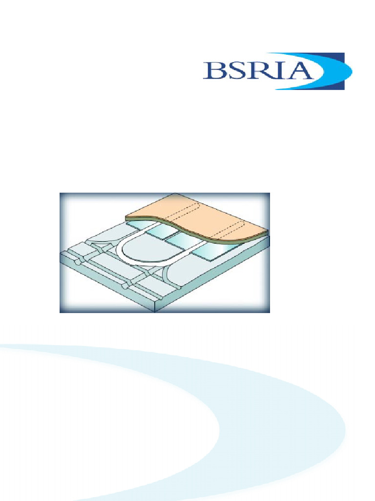 BSRIA Underfloor heating designers guide | PDF | Water Heating | Pipe ...