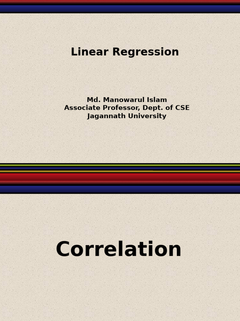 Lecture 07 Regression Pdf Regression Analysis Errors And Residuals