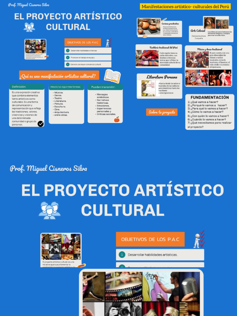 El Proyecto Artístico Cultural | PDF