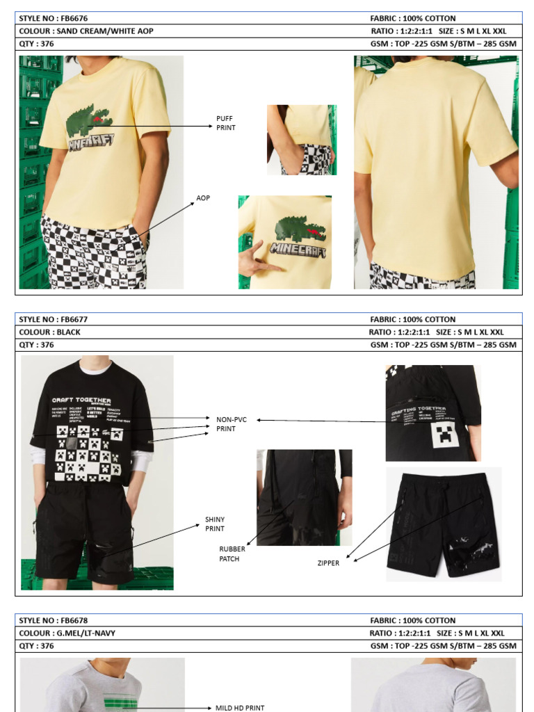 LACOSTE SET PACK | PDF