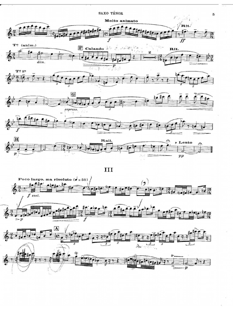 Desenclos Tenor | PDF