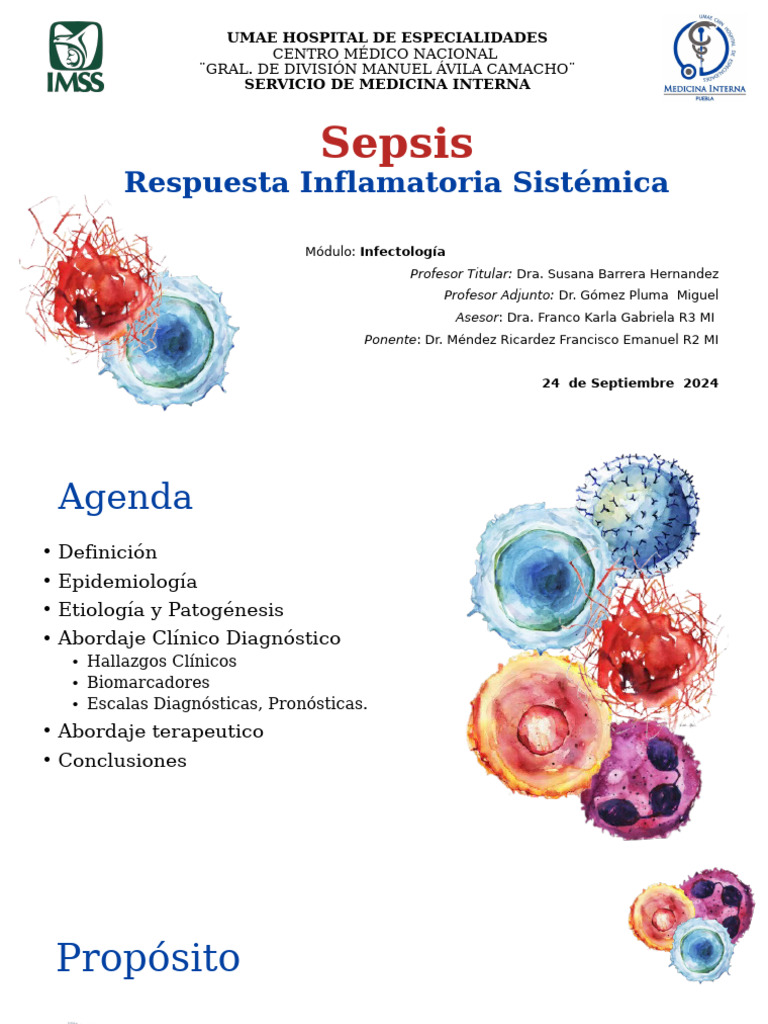 Sepsis: Diagnóstico y Manejo Clínico | PDF | Septicemia | Medicina CLINICA