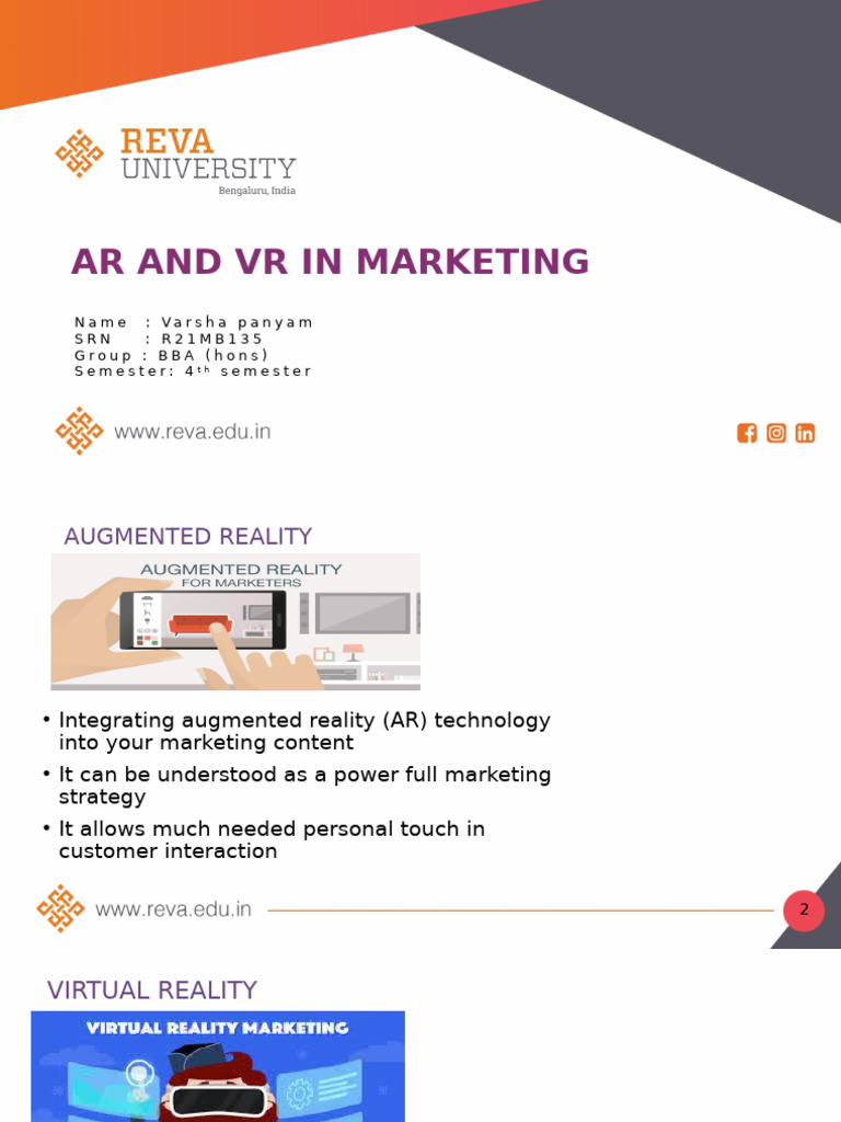 REVA Presentation Template | PDF