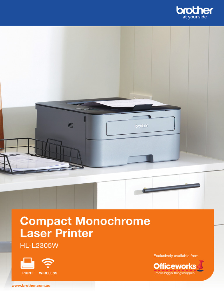 HL-L2305W_Brochure | PDF | Microsoft Windows | Printer (Computing)