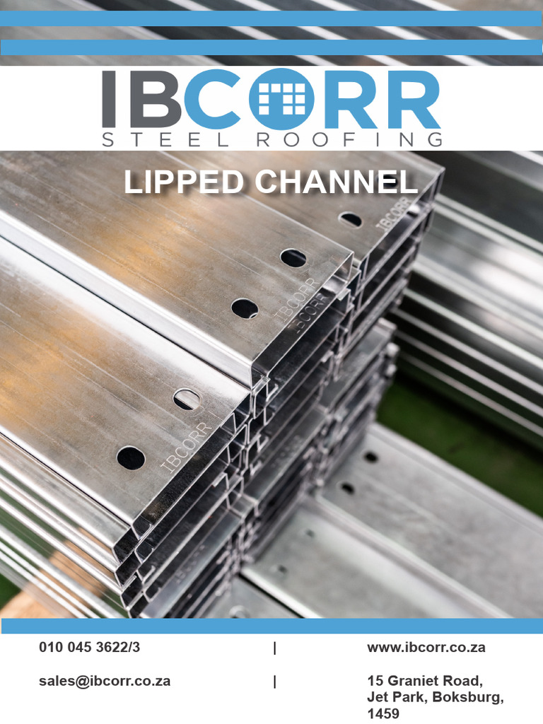 Ibcorr Lipped-Channel Catalogue Website | PDF