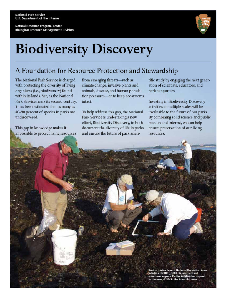 biodiversity-discovery | PDF | Biodiversity | National Park Service