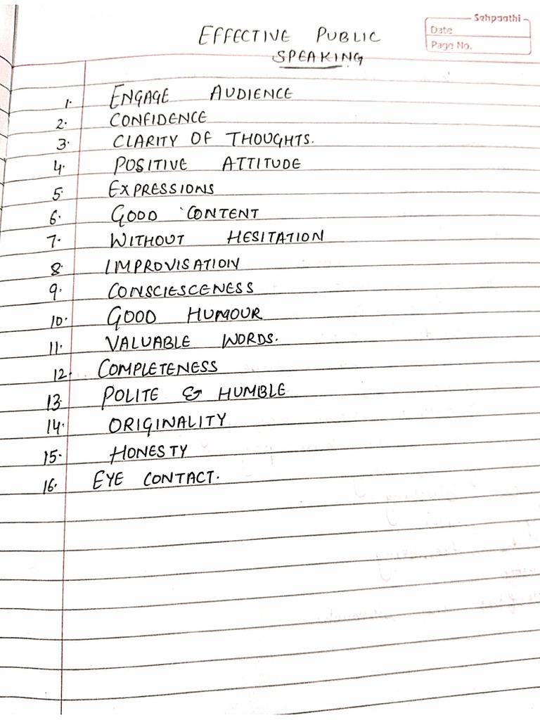 Today's Notes | PDF