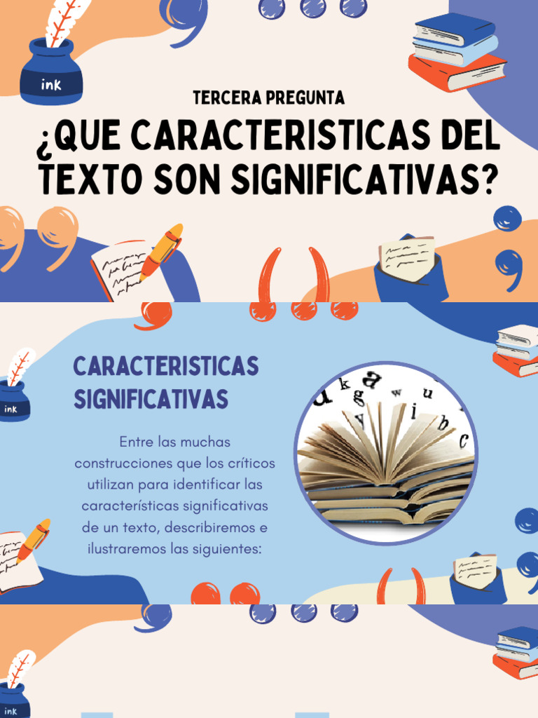 Características Significativas del Texto | PDF | Metáfora | Ciencia ...