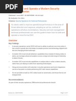 Using The SOC CMM For SOC Target Operating Model 1676948703 | PDF | Goal | System On A Chip
