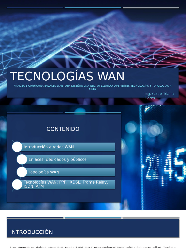 Tecnologías y Topologías WAN | PDF | Red de área amplia | Internet