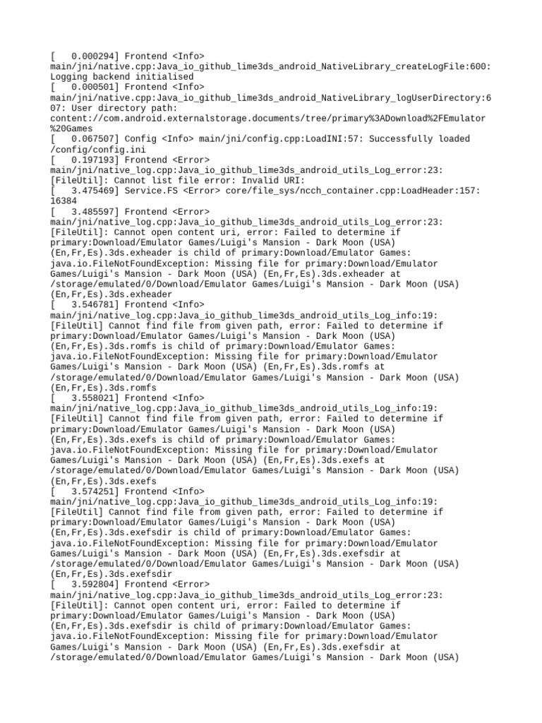 Lime3ds Logmyballs | PDF | Computing | System Software