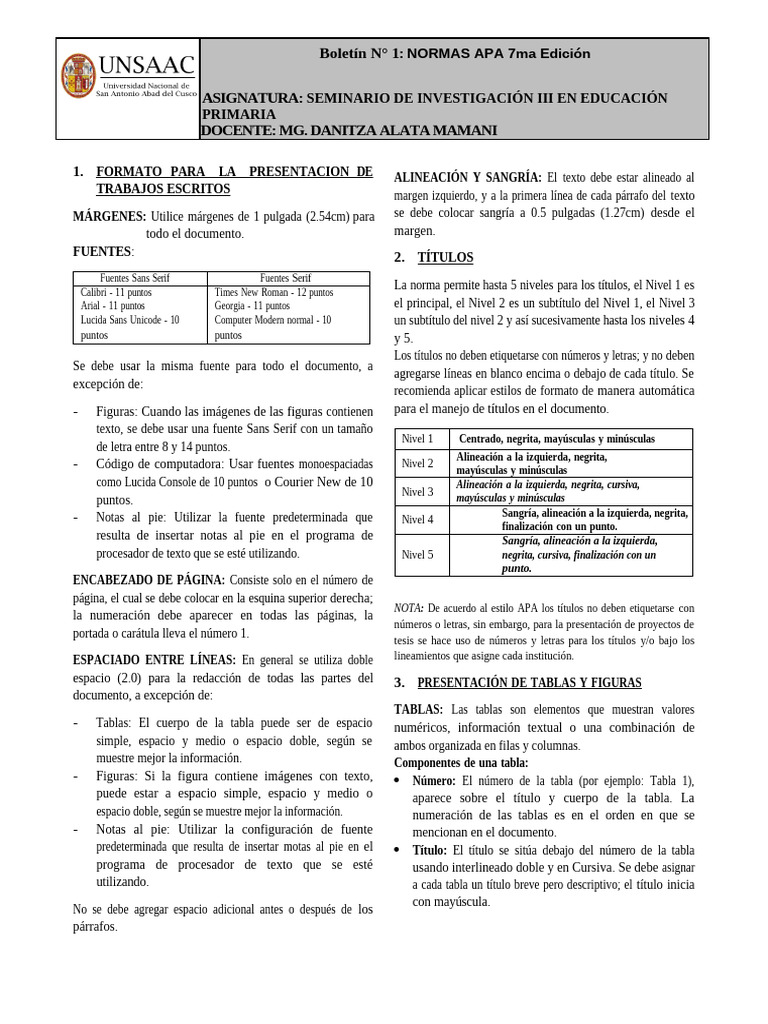 Apa Resumen | PDF | Estilo apa | Citación