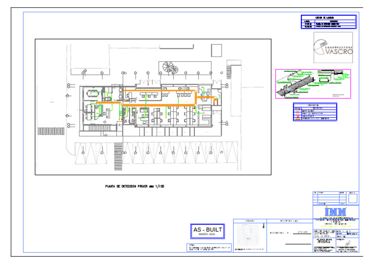 01 de 02 Planta DETECCION Primer Piso of - STI-Layout1 | PDF