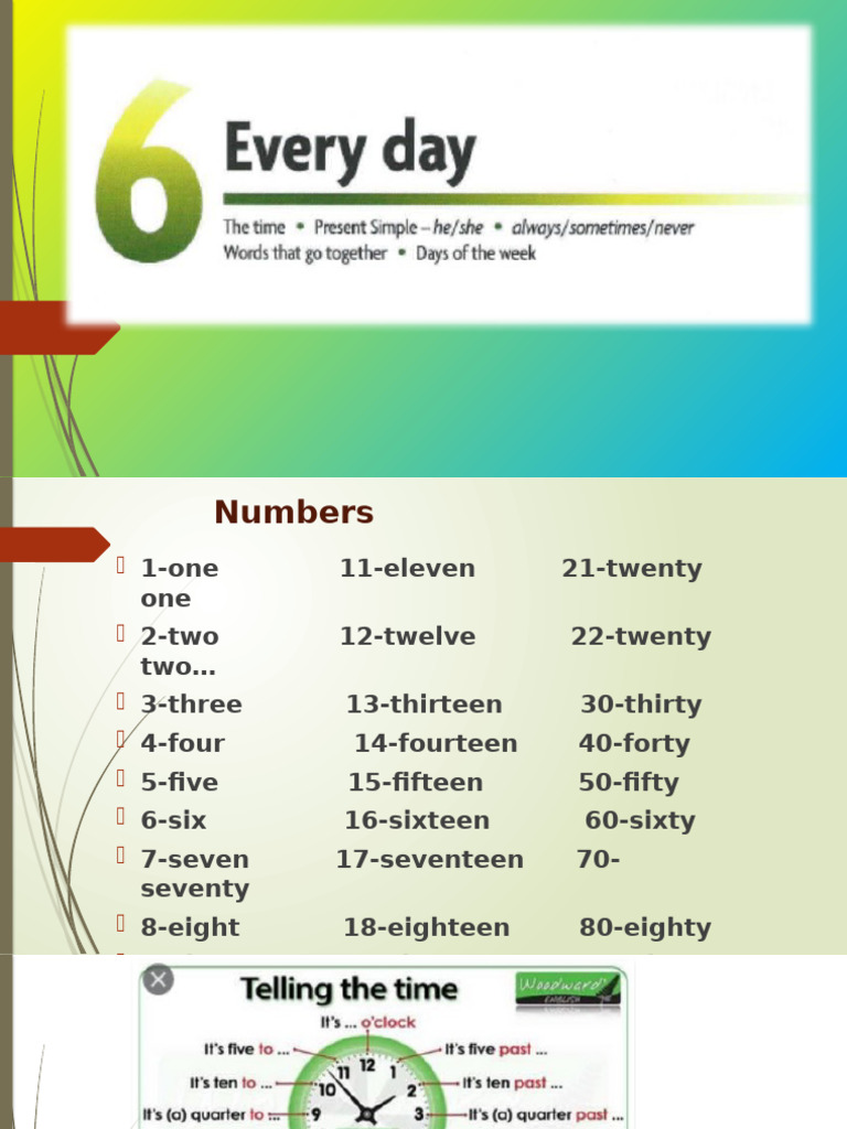 Headway Beginner 6-10 | PDF | Workweek And Weekend