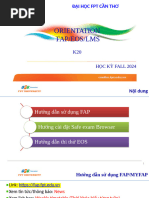 GUIDELINE FOR TAKING THE FINAL EXAM ON EOS CLIENT - v3 | PDF