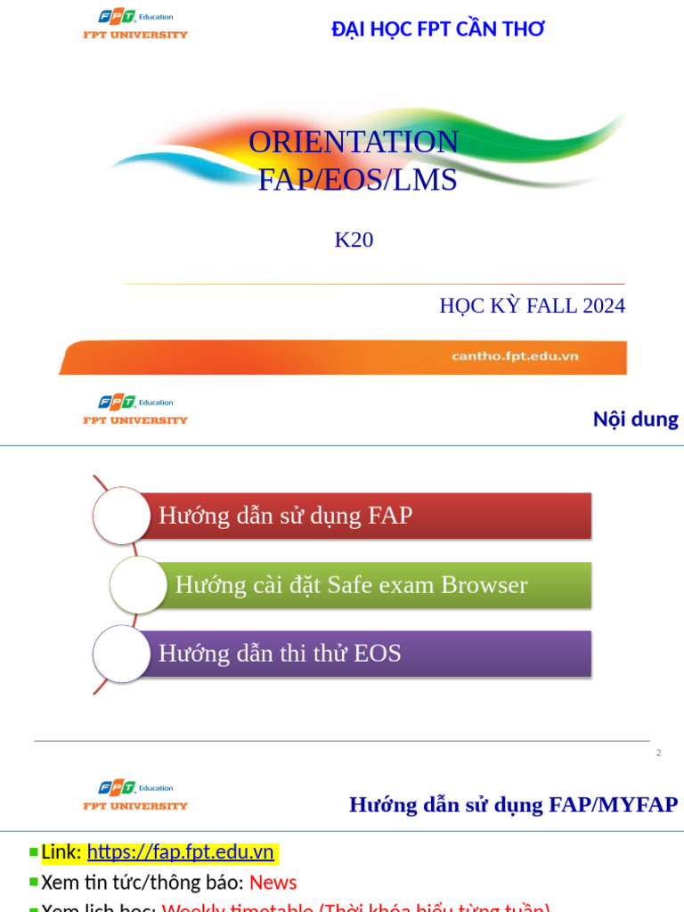 Orientation - Eos, Fap, Seb - k20 | PDF