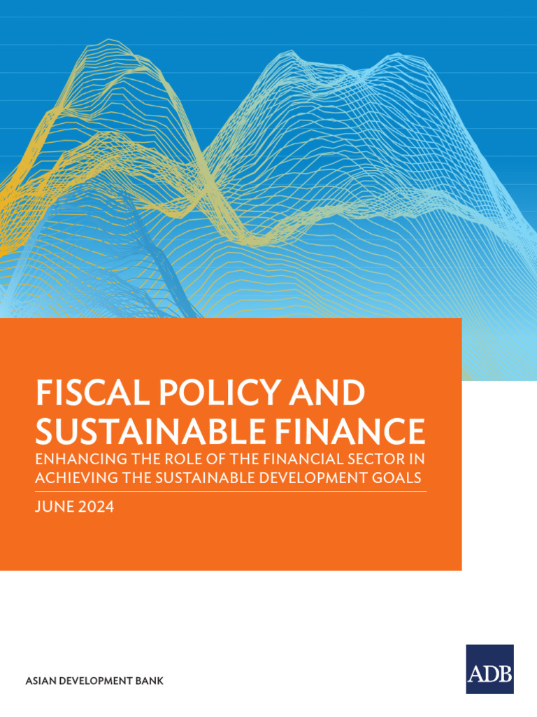 Fiscal Policy Sustainable Finance | PDF | Bonds (Finance) | Sustainability