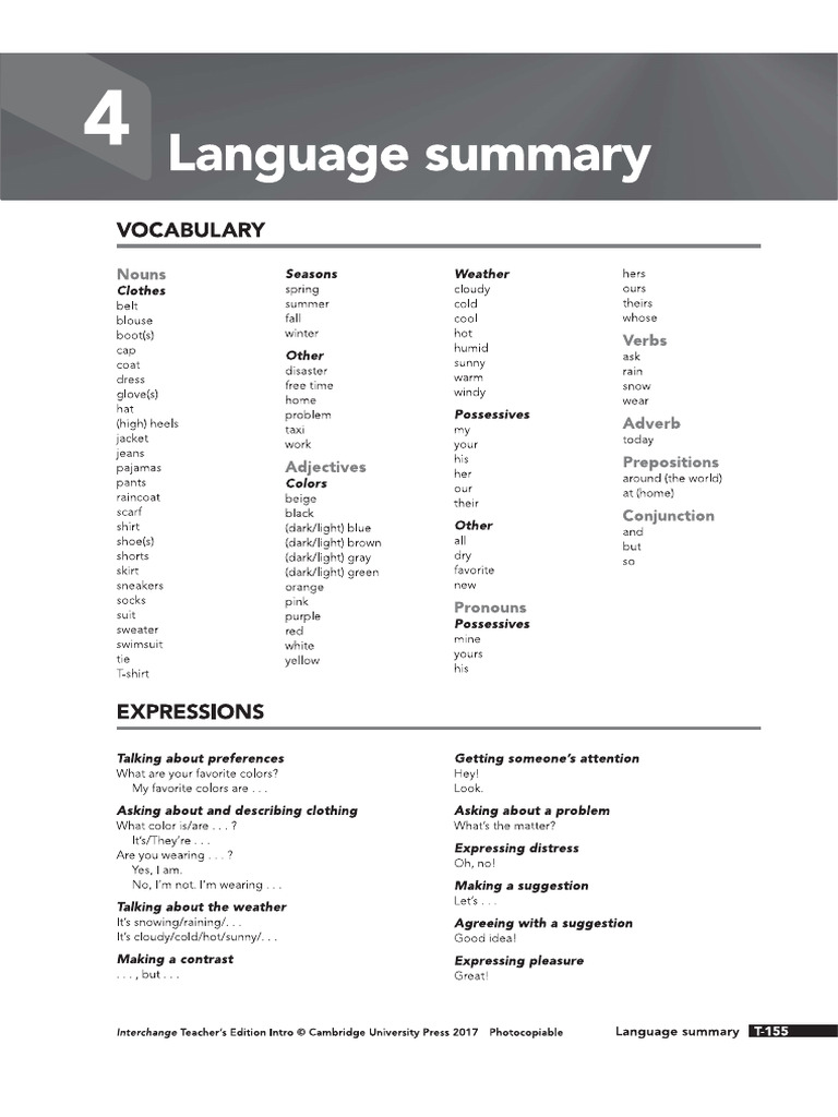 Unit 4 Voc | PDF