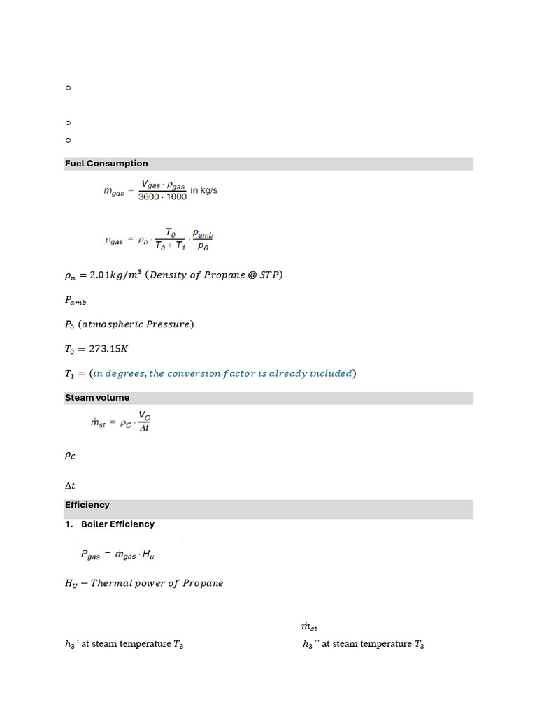 Steam Plant Calculations | PDF
