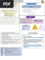 GCSE Chemistry Equation Sheet | PDF | Teaching Methods & Materials