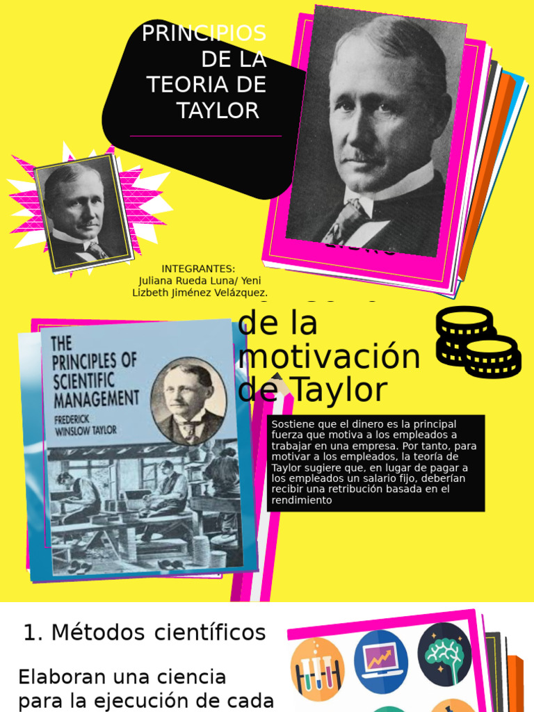 Principios de La Teoria de Taylor-Liz-July | PDF | Business | Economias