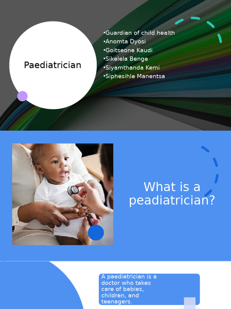 Paediatrician Anomta | PDF | Pediatrics | Common Cold